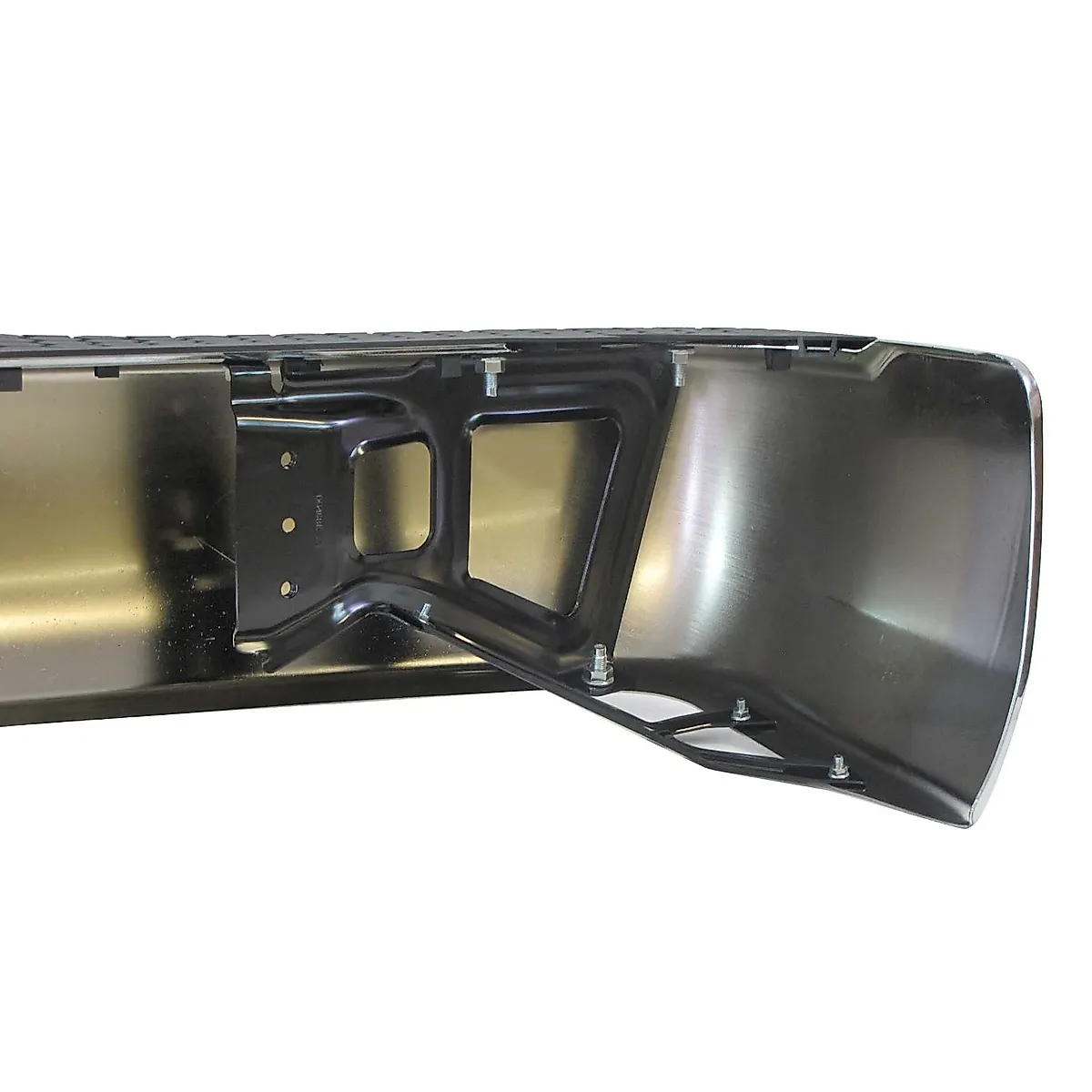 ACANII - For 2009-2018 Dodge Ram 1500 10-12 Ram 2500 3500 Truck Pickup Complete Chrome Steel Rear Step Bumper Assembly