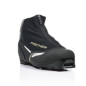 Fischer Women's XC Pro Adult Warm Durable Stable Non Slip Sport Fleece Lined Nordic Fitness Ski Boots, 38