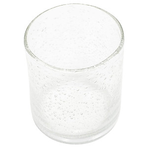 Tag True Living Classic Clear Bubble 15 ounce Cocktail Glass Set of 6, Old Fashioned