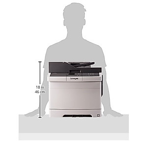 Lexmark CX310dn Color All-In One Laser Printer with Scan, Copy, Network Ready, Duplex Printing and Professional Features
