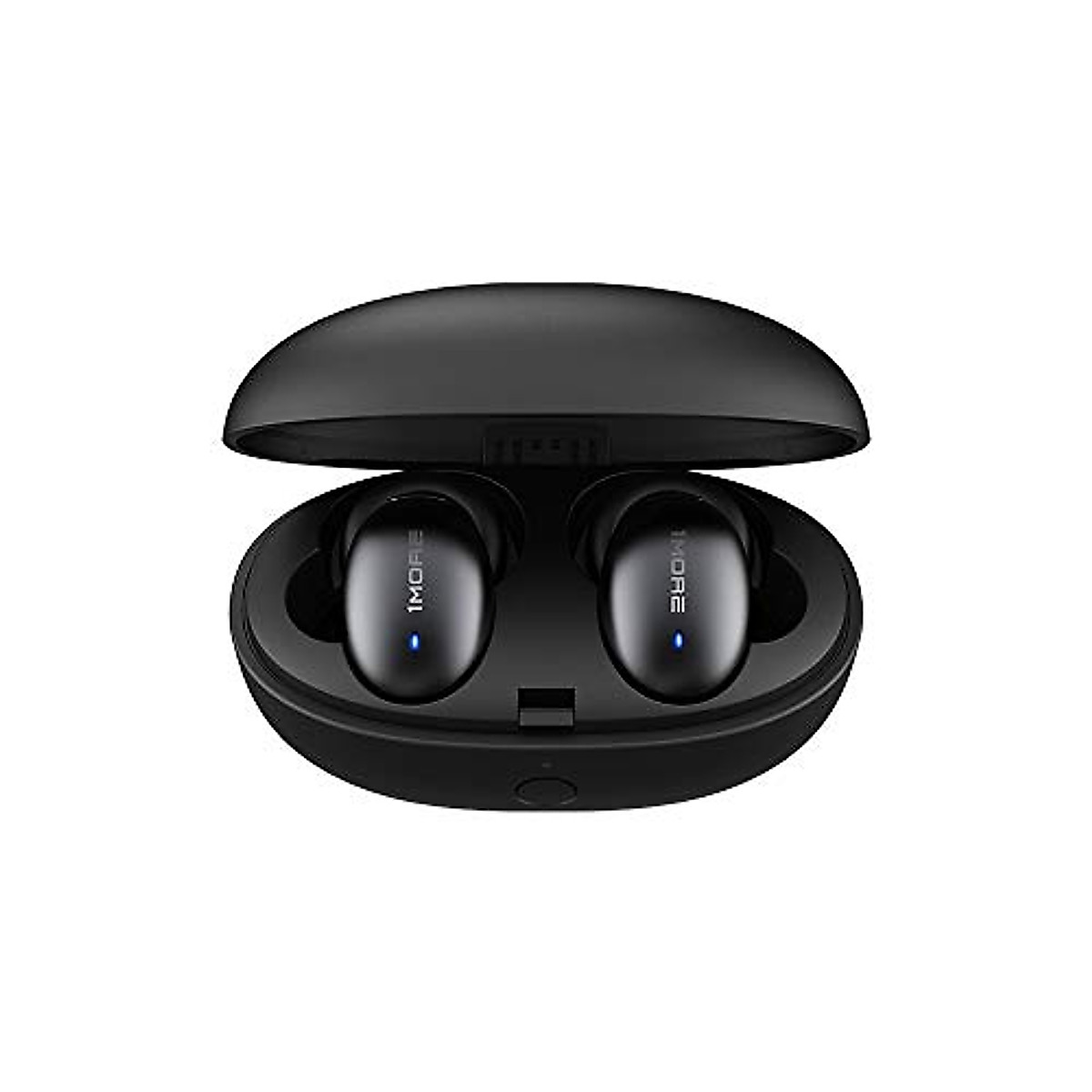 1MORE Stylish True Wireless in-Ear Headphones TWS Bluetooth Wireless Earphones Mini Earbuds with DSP ENC, Phone/Volume Control, Lightweight Portable, Charging Case, 7.5H Battery, MEMS Mic - Black