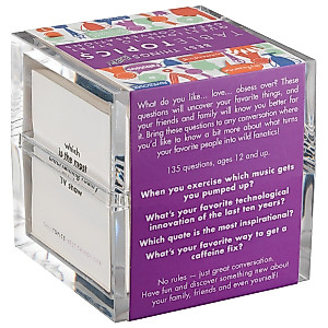 TableTopics Best Things Ever - 135 Fun Conversation Cards, Use as Ice Breakers, Get to Know More About People Close to You, Share Your Favorites