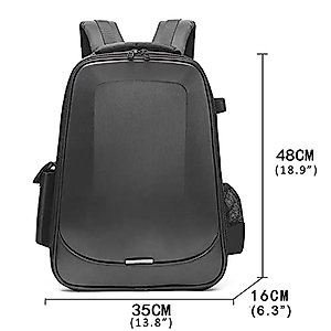 MAXPAND DJI FPV Hard Case Backpack Waterproof and Shockproof DJI FPV Drone Bag FPV System Case for DJI Drone, Goggles V2, Remote Controller 2, and Accessories FPV Backpack with YKK Zipper