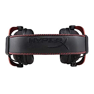 HyperX Cloud II Gaming Headset - Red (KHX-HSCP-RD) with HyperX Pulsefire Surge - RGB Wired Optical Gaming Mouse, Pixart 3389 Sensor up to 16000 DP - Black - Bundle