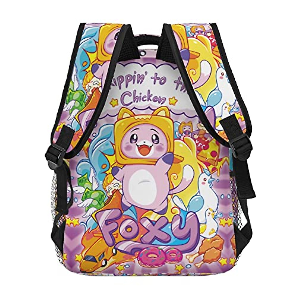 Cartoon Backpack School Backpack Unisex Travel Laptop Durable Multifunctional Shoulders Bag School Bag For Men Women Kids