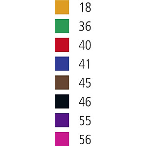 STABILO PERMANENT OHP UNIVERSAL MARKER PENS - WALLET of 8 (ASSORTED COLOURS) - FINE 0.7MM 842/8