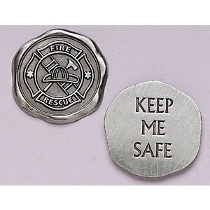 Roman Pocket Charm 40120 Firefighter Pocket Token