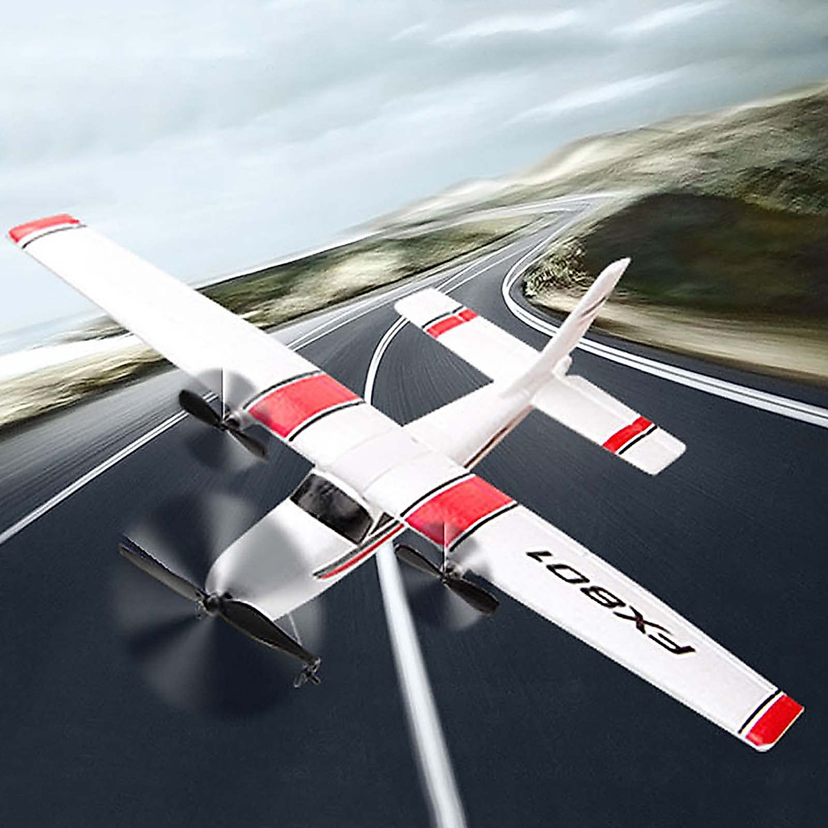 GoolRC RC Plane, 2.4GHz 2 Channel Remote Control Airplane, EPP Foam RC Glider for Beginners and Adults