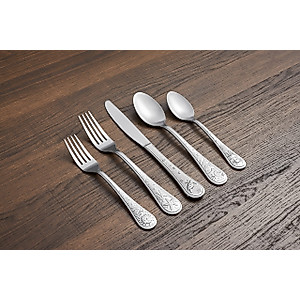 CAMBRIDGE Mirror Marine Life 20-Piece Flatware Set, Service for 4, (402820CML12DS)