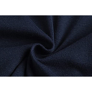 Family Feeling Glow in the Dark Moon Train Big Boys Shorts Set Summer Pajamas 100% Cotton Pjs Kid Blue Size 8