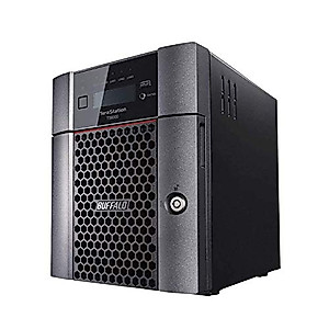 BUFFALO TeraStation 6400DN 16TB (4x4TB) Desktop NAS with HDD Included + Snapshot Protection Against Ransomware / 4 Bay / 10GbE / Storage Server/NAS Server/NAS Storage/Network Storage/File Server