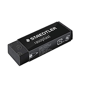 Staedtler Rasoplast 5269-S1BK Eraser and Sharpener Set - Black