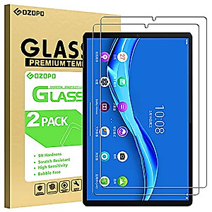 GOZOPO [2 Pack] Screen Protector for Lenovo Tab M10 FHD Plus 2nd Gen/ M10 FHD Plus 10.3 inch TB-X606, Anti-Scratch Tempered Glass Film [NOT fit for M10 Plus 3rd Gen]