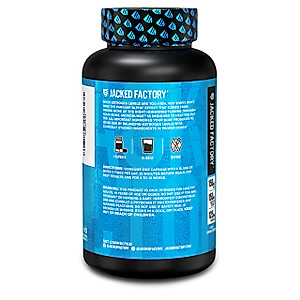 Androsurge Estrogen Blocker for Men - Natural Muscle Builder for Men with DIM, Long Jack, & Grape Seed Extract for Increased Vitality & Performance - 60 Veggie Pills