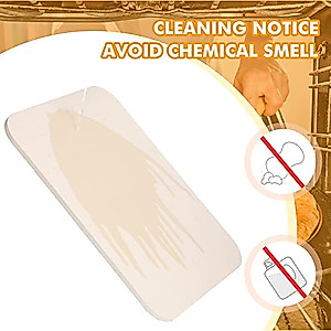 2 Pcs 15 x 12 Inch Pizza Stone, Rectangular Baking Stone, Heavy Duty Cordierite Bread Stone for Oven Grill, Thermal Shock Resistant, Pizza Grilling Stone for Making Crispy Pizza, Bread