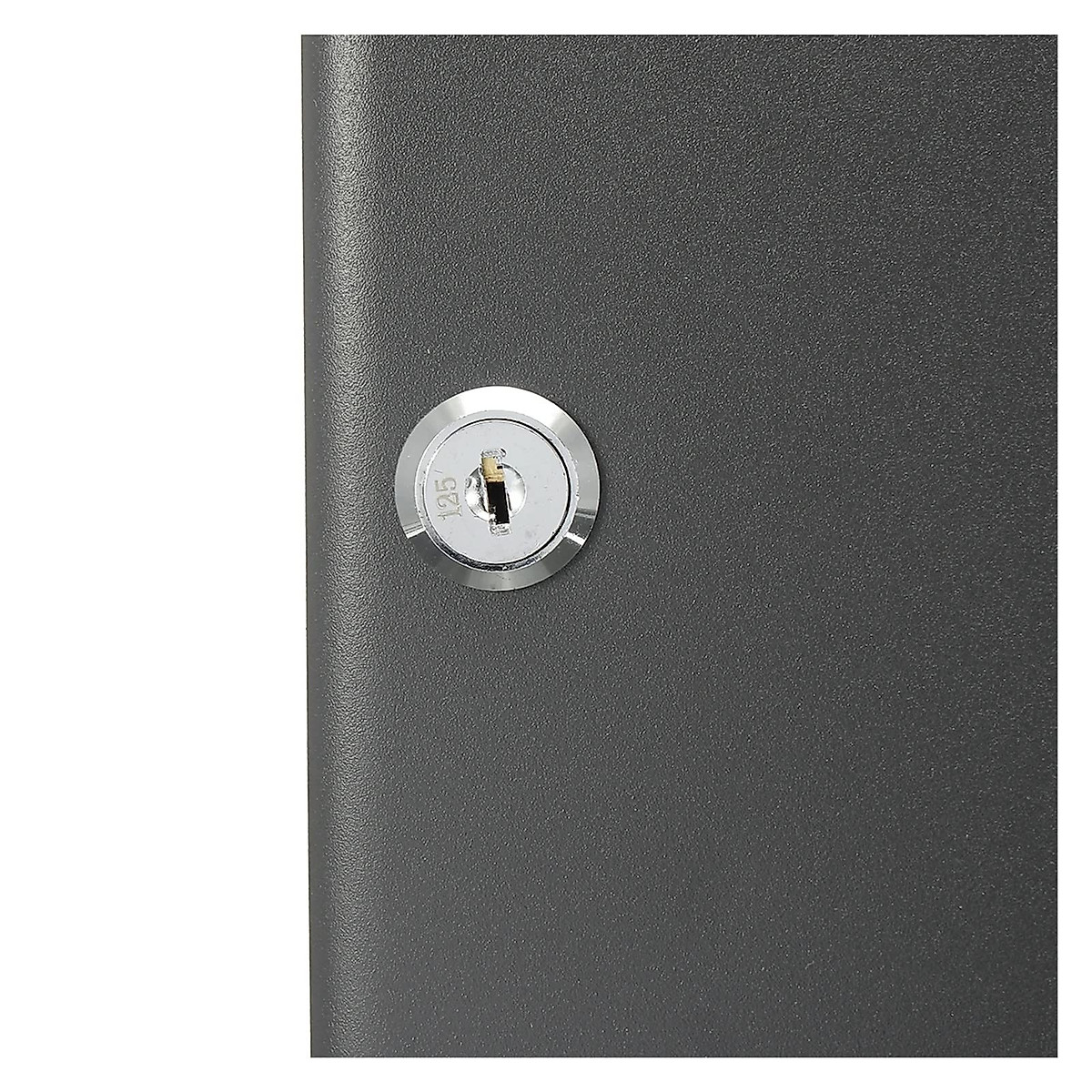 Hardware Tools Kit Wrench All Purpose Tool Box 36Pcs Key Cabinet Storage Tool Box Lockable Security Metal Iron Hook Box Wall Mounted Case Professional Watch Repair (Color : Black)