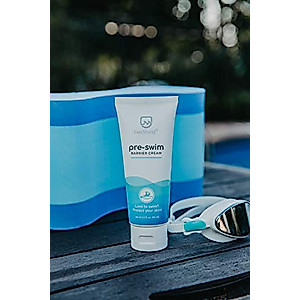 Exershield Pre-Swim Lotion –Barrier Cream for Swimmers – Protects Skin from the drying and itchy effects of pool water and spa chlorine.