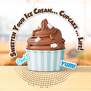 Marshmallow Smores Flavored Mini Marshmallows Candy - Mix of Chocolate Covered & Vanilla Coated - Individual Packets, 1.97 oz, Pack of 18 - Perfect for Hot Chocolate, and Snacking