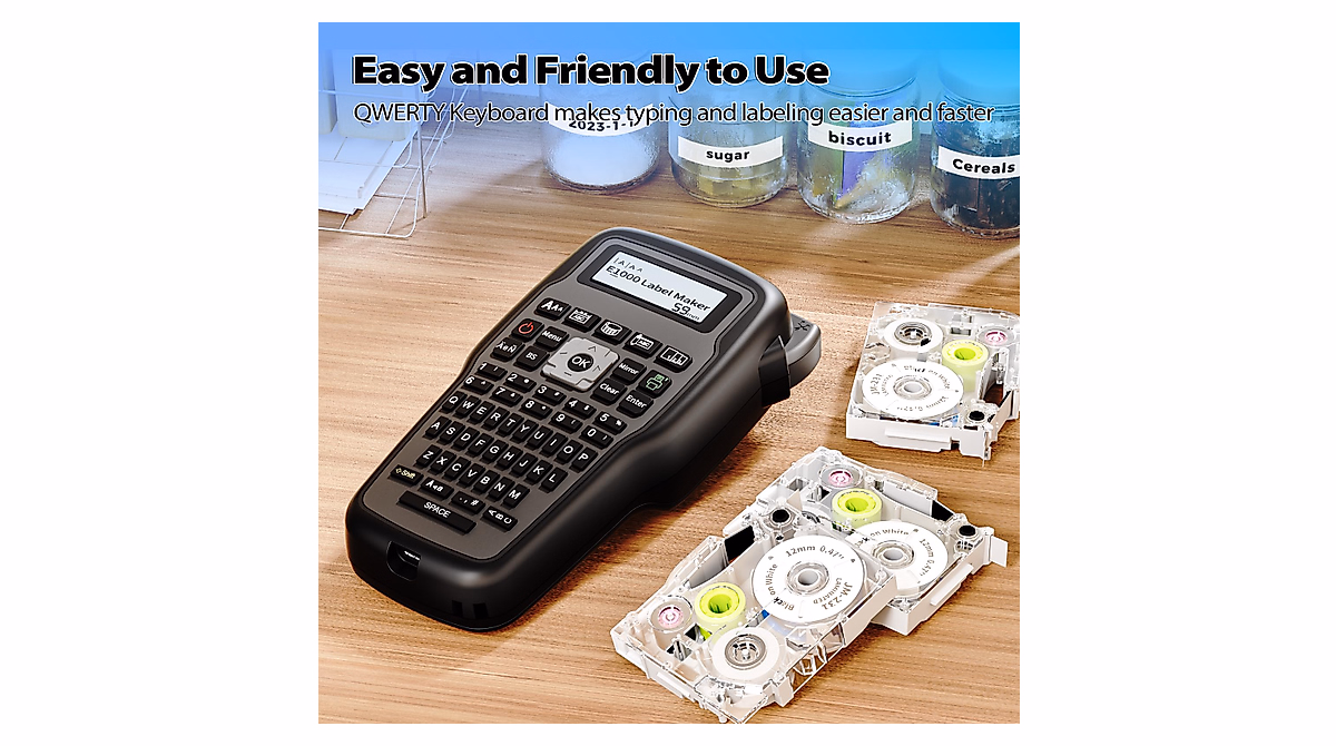 E1000 Pro Handheld Label Maker - Efficient & Portable