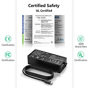 65W 45W USB-C Charger for Lenovo T14 Yoga 7i 9i - Fit for Lenovo Thinkpad T14 T14S, Gen 1 2 3 4 5 6 7 8 9 10 11, Yoga 6 7 9 7i 9i 720 730 C740 C930 Laptop Power Supply Cord