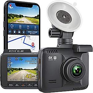 ROVE R2-4K Dash Cam | 512GB Micro SD Card