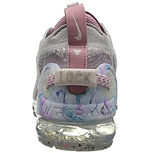 Nike Women's W AIR Vapormax 2020 FK Running Shoe, Black White Barely Volt Atomic Pink Royal Pulse Crimson Tint, 3.5 UK