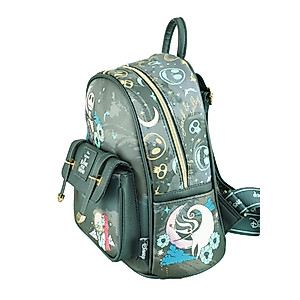 Wondapop Disney The Nightmare Before Christmas 11 Inch Vegan Leather Mini Backpack