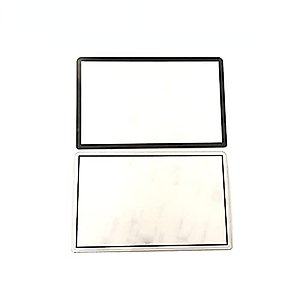 OCity Top Screen Frame Lens Cover LCD Screen Protector Replacement for Nintendo New 3DS (white)