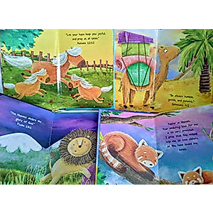 Little Blessings Be Joyful, Be Patient, Faith is Strong, and Love is Kind Board Books - Set of 4