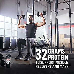 Muscle Milk Gainer Protein Powder, Chocolate, 32g Protein, 5 Pound