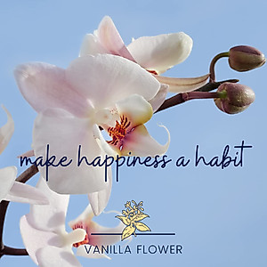 Color Scents - Medium Trash Bags, Twist Tie - 8 Gallon Trash Bags, 40 Count - Laundry & Office Trash Bag, Scented Garbage Bag, Cream Bag in Vanilla Flower Scent (1 Pack of 40 Count)