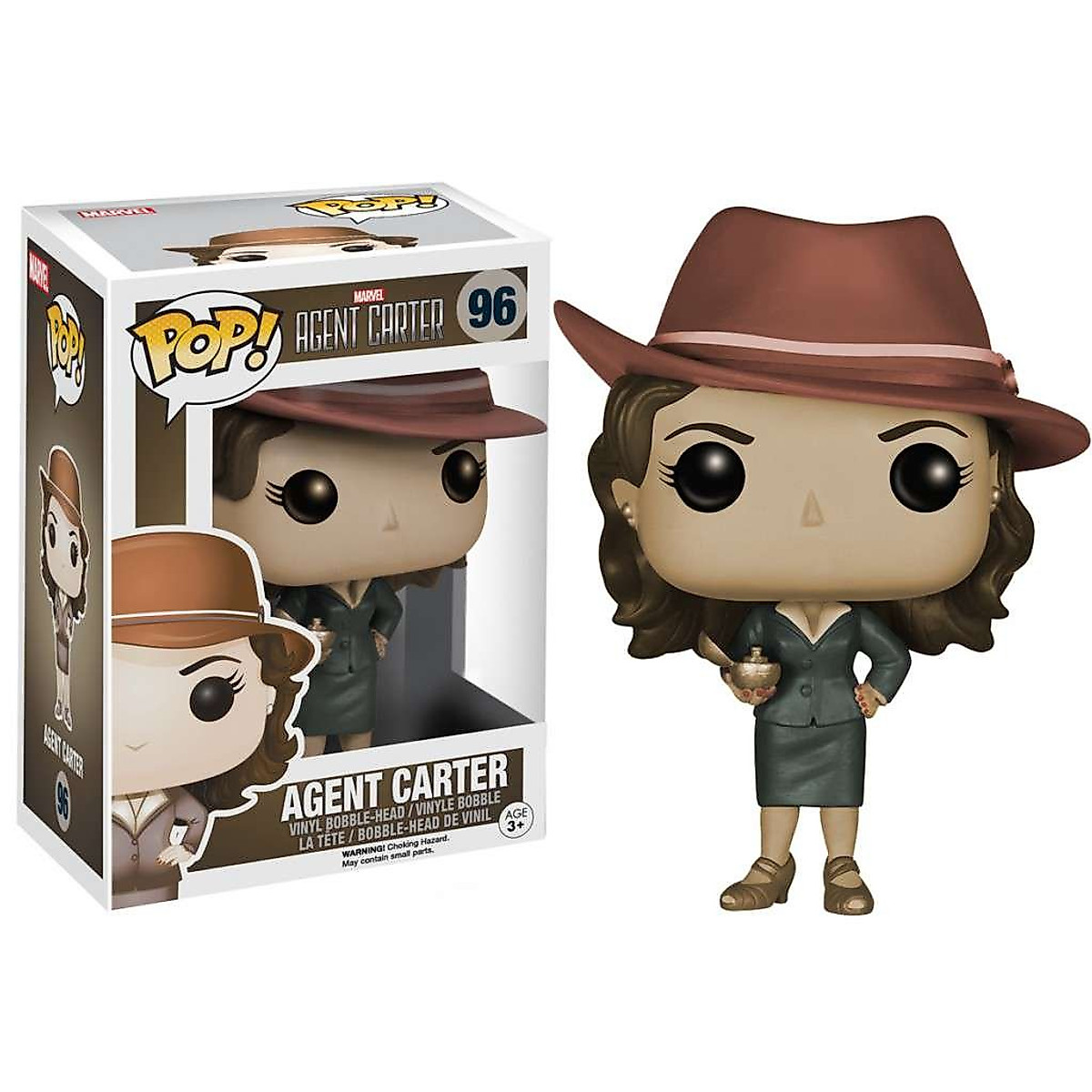Funko POP Marvel: Sepia Tone Agent Carter Action Figure (Amazon Exclusive)