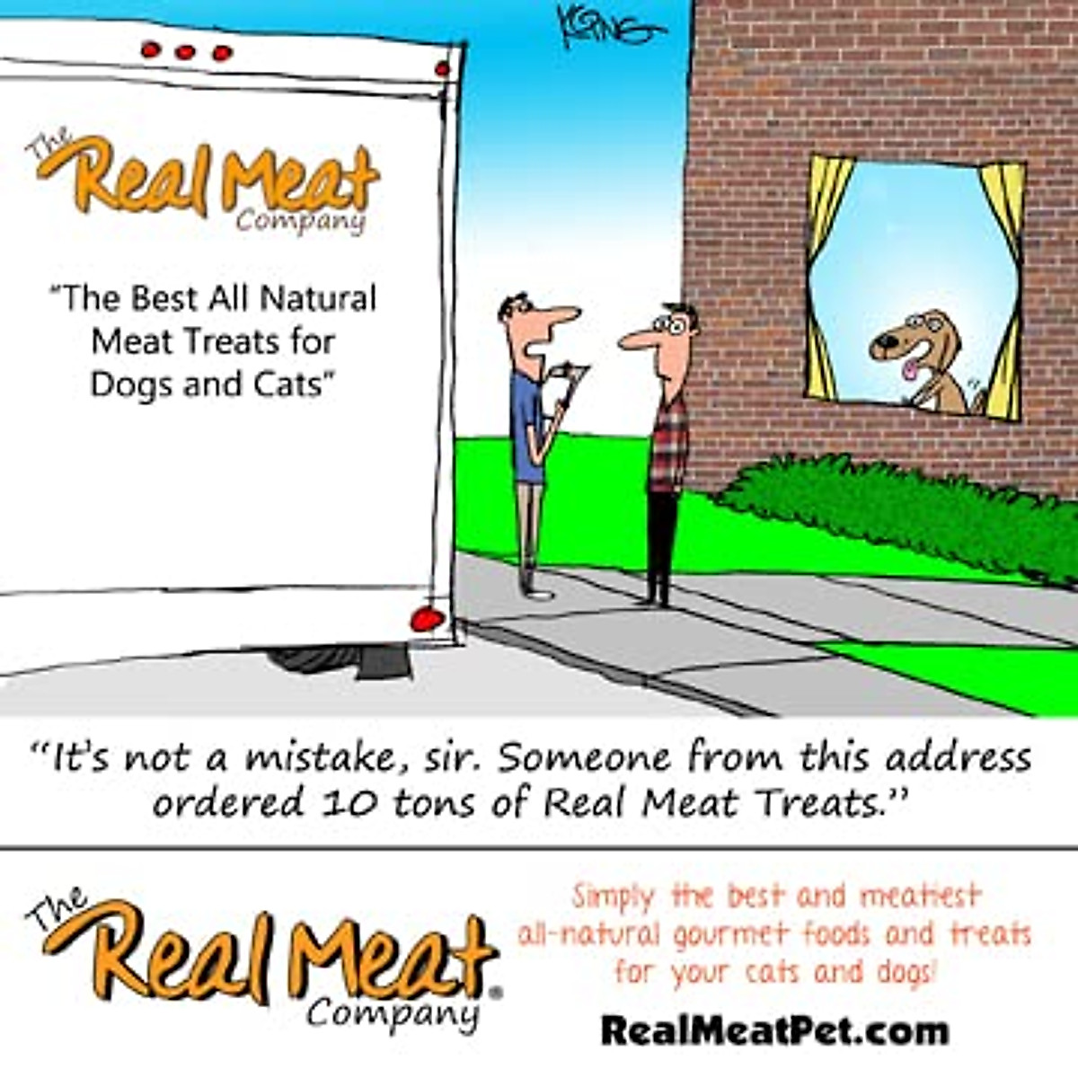 Real Meat Air-Dried Jerky Treats, Free-Range, All-Natural (Beef, 12oz)