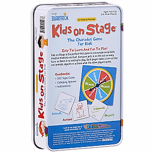 Briarpatch | Kids on Stage: The Charades Game For Kids Travel Tin, Ages 3+