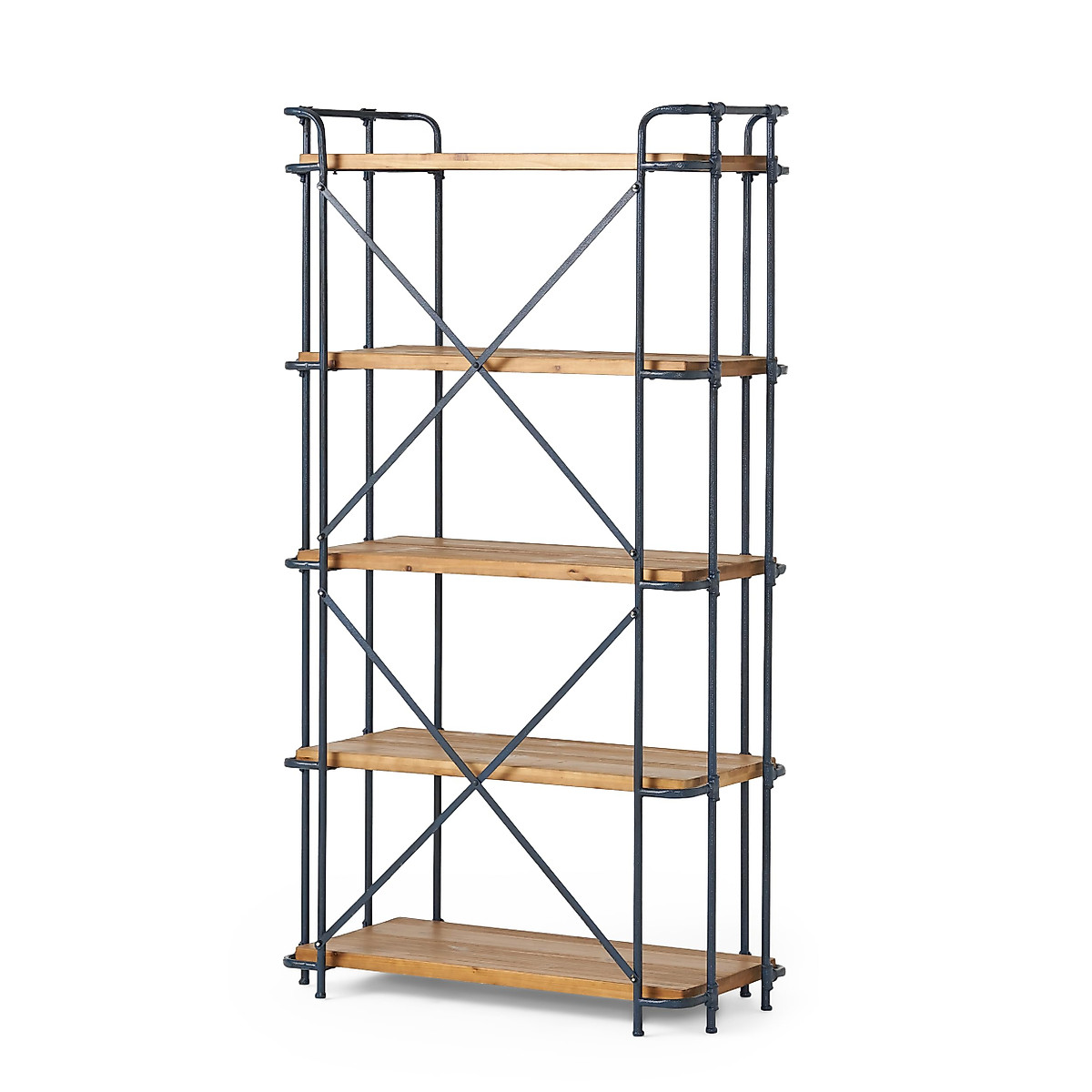 Christopher Knight Home Yorktown 5-Shelf Bookcase, Antique