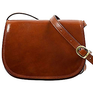 Time Resistance Leather Cross Body Bag for Women Shoulder Bag Messenger Purse