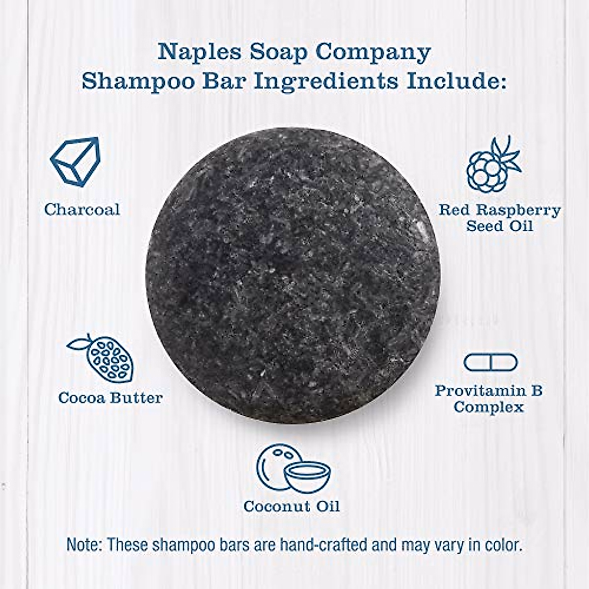Naples Soap Company, 50-75 Use, Solid Shampoo Bar, Gentle, Eco-Friendly Haircare Helps Ensure Nourished and Healthy Hair, All Hair Types, Karma, 1.75 oz.