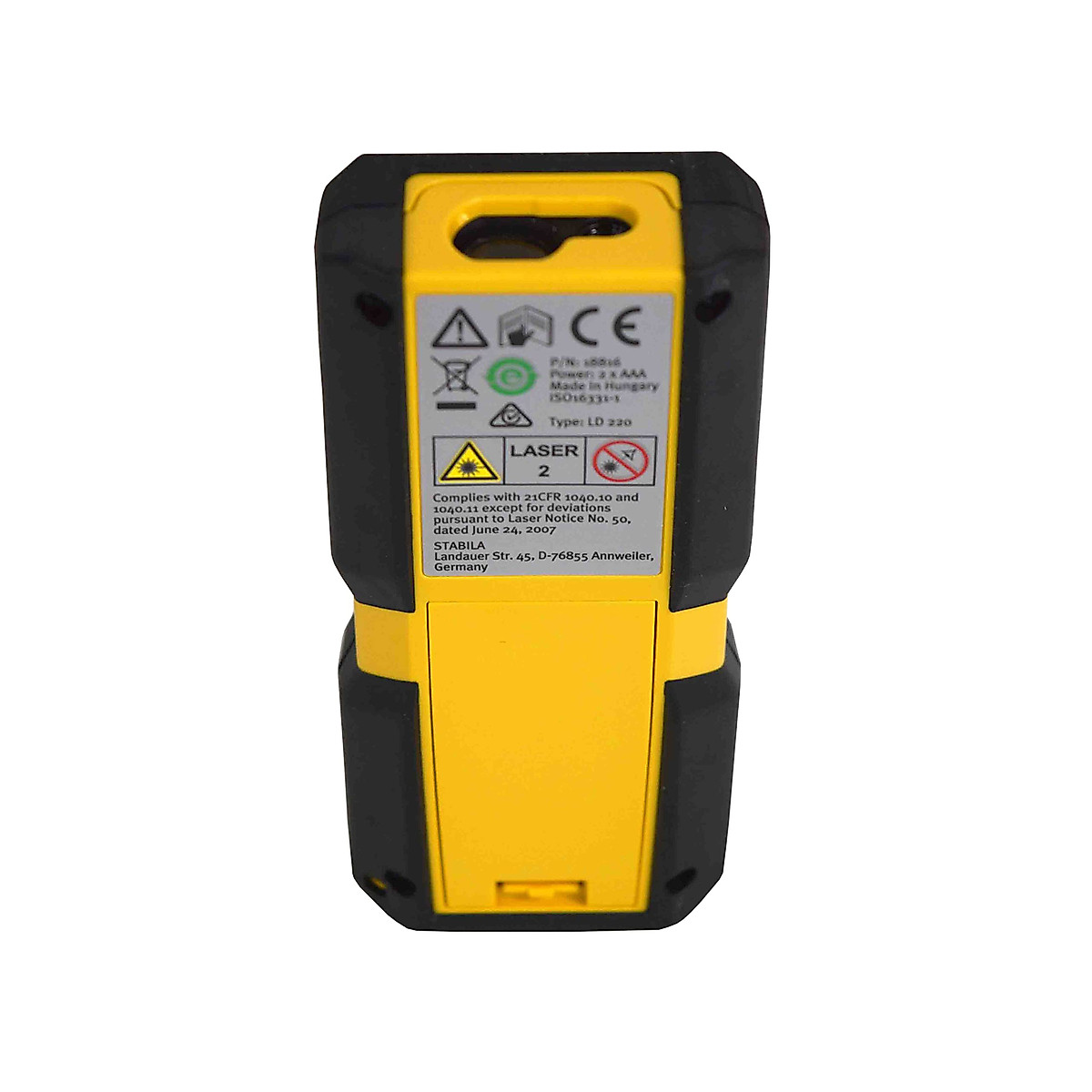 STABILA Stabila LD220 100ft. Laser Distance Measuring Tool (30m Range)