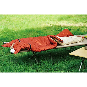 Snow Peak Ofuton Sleeping Bag - Versatile Camping Sleeping Bag for Cold Weather & Warm Sleeping - Comfortable & Durable Camping Equipment - Wide