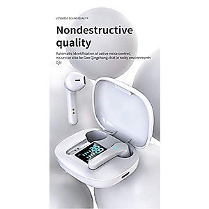 LSBDLLy Wireless Bluetooth Sports Earbuds Earphones, Bluetooth Earphones with Microphone, Suitable for Men and Women Running, Fitness, Work, Travel(Black)