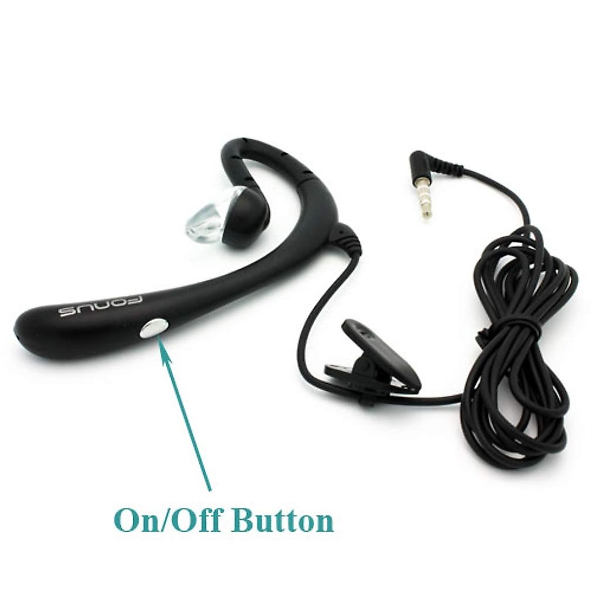 Earphone w Mic Wired Mono Headset for Galaxy A01 A10e A11 A21 A20 A50 A51 A71 - Headphone 3.5mm Single Earbud Hands-Free Compatible with Samsung Galaxy A71 5G A51 A50 A21 A20 A11 A10e A01