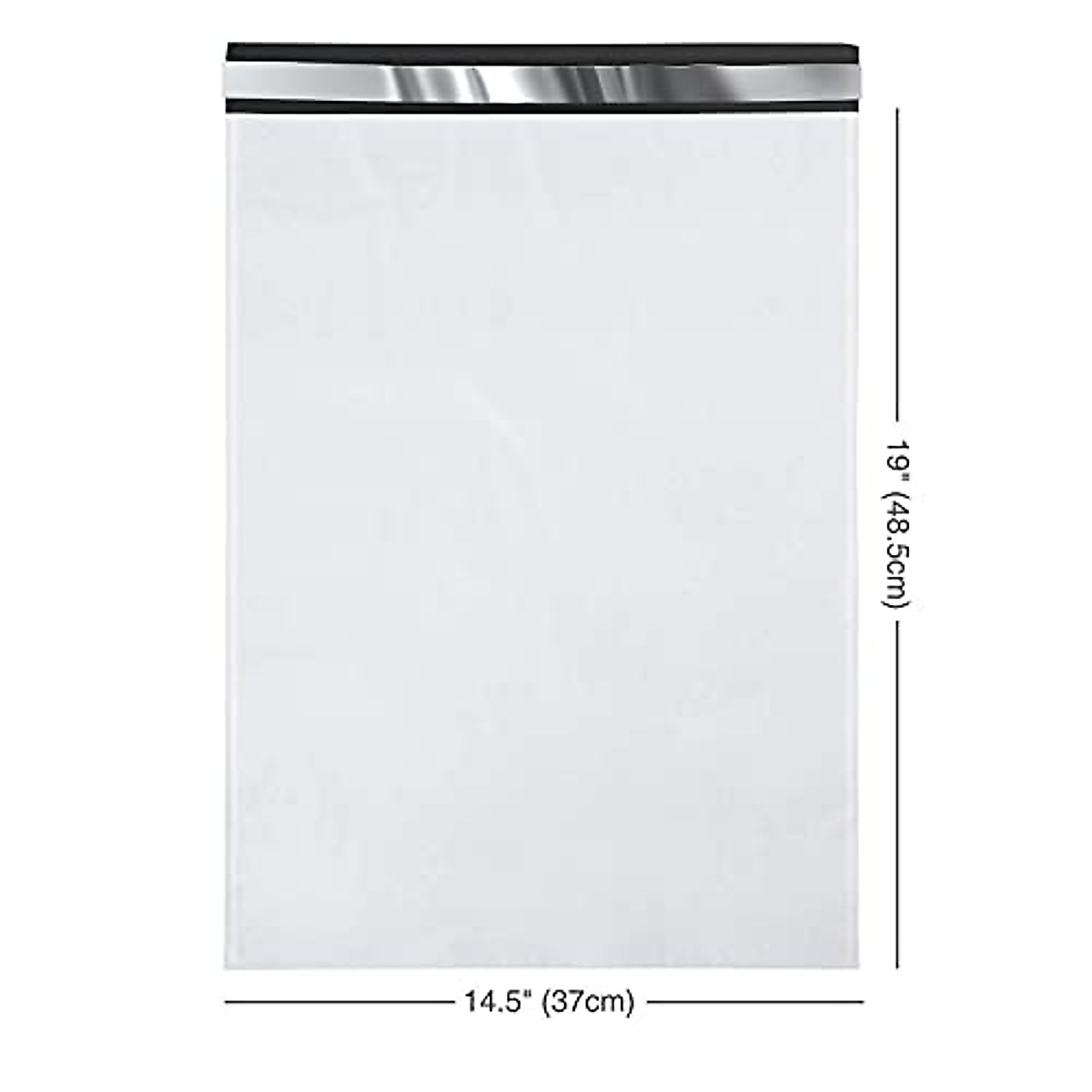 Fuxury 14.5x19” 100pc White Poly Mailers Bulk Shipping bags for Clothing Mailing&Shipping Envelope Bags, Boutique Custom Bag, Enhanced Durability Multipurpose Envelopes Items Safe Protected
