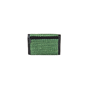 DIME BAGS Trifold Hempster Wallet - Classic Trifold Design w/Exterior Pocket and Interchangable Label (Forest)