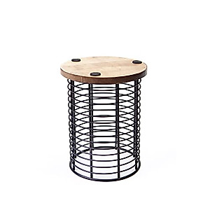 Emerson Ergonomics Wood and Metal Kitchen Utensil Holder Desk Organizer Multi-Purpose Counter Organizer