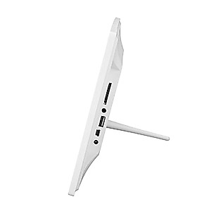 Electronic Album, Stylish 10 Inch Digital Photo Frame with Builtin Speaker 1024x600 Multiple Playback Effects with Remote Control for Home (US Plug)