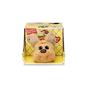 Basic Fun Pound Puppies Newborns Plush - Light Brown Rumple Skin (Fuzzy Ears) Small