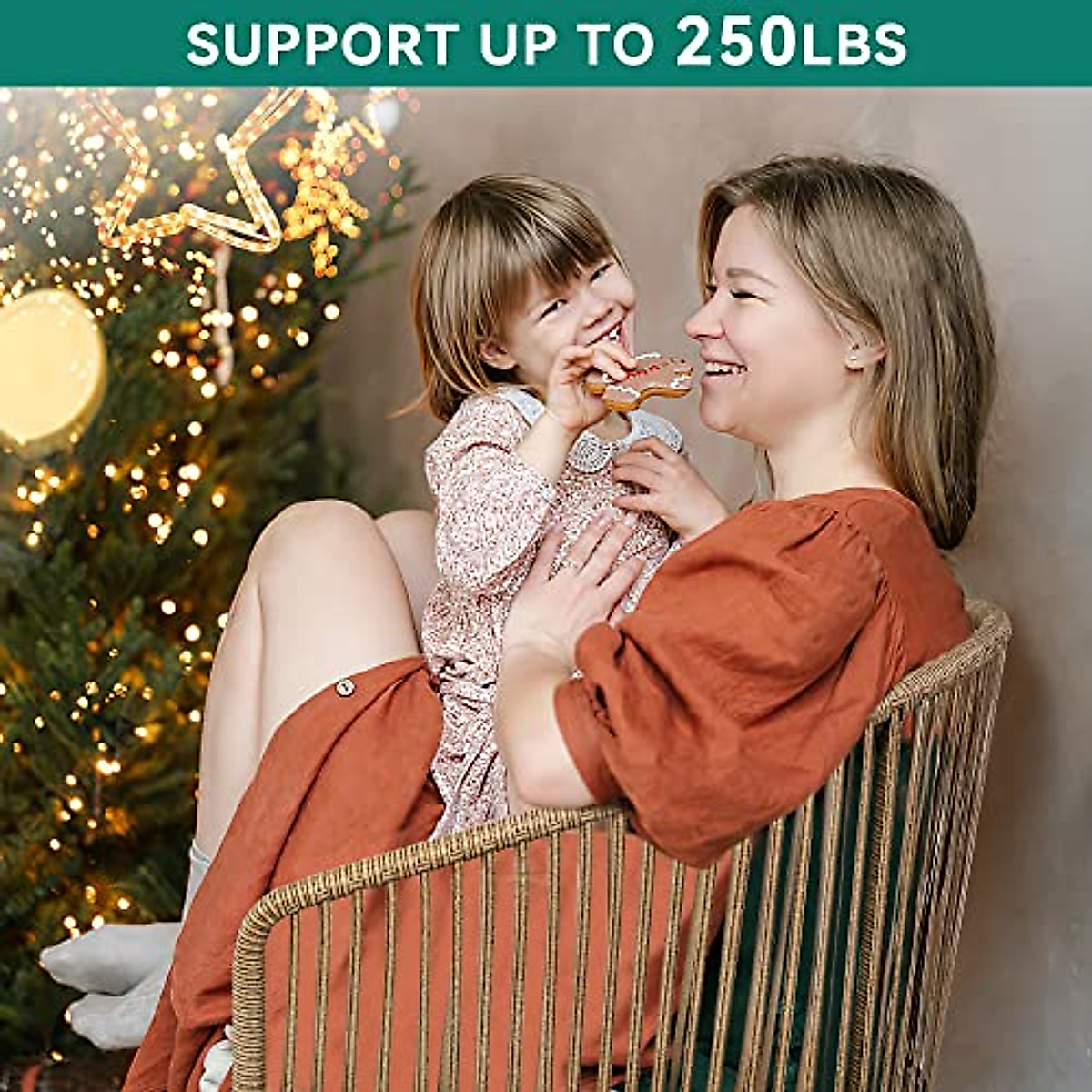 YITAHOME 3-Piece Outdoor Patio Furniture Wicker Bistro Set, All-Weather Rattan Conversation Chairs for Backyard, Balcony and Deck with Soft Cushions, Glass Side Table Gray