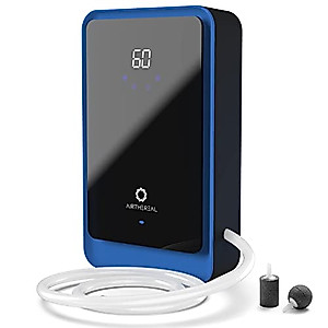 Airthereal Bundle | AH1000 Ozone Generator and 4 Tubes and Diffuser Stones for Liquid and Air - Output 1000 mg/h with Negative Ion and Timer