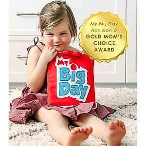 Curious Columbus - Quiet Book for Toddlers - Large Fabric Activity Busy Book. Toddler Montessori Book. 10 Pages of Learning & Fun for Quiet Play. Airplane Activities, Essential Road Trip Travel Toy