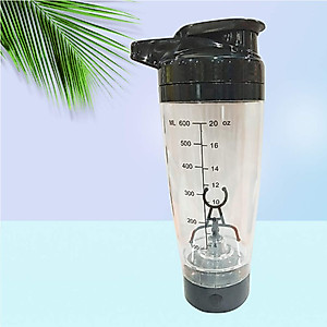 Hemoton Protein Shake Mixer Shaker Bottle Mini Shake Blender Portable Protein Shaker Usb Rechargeable Blender Smoothie Blenders Battery Usb Blender Mixer for Drinks Cup Fitness